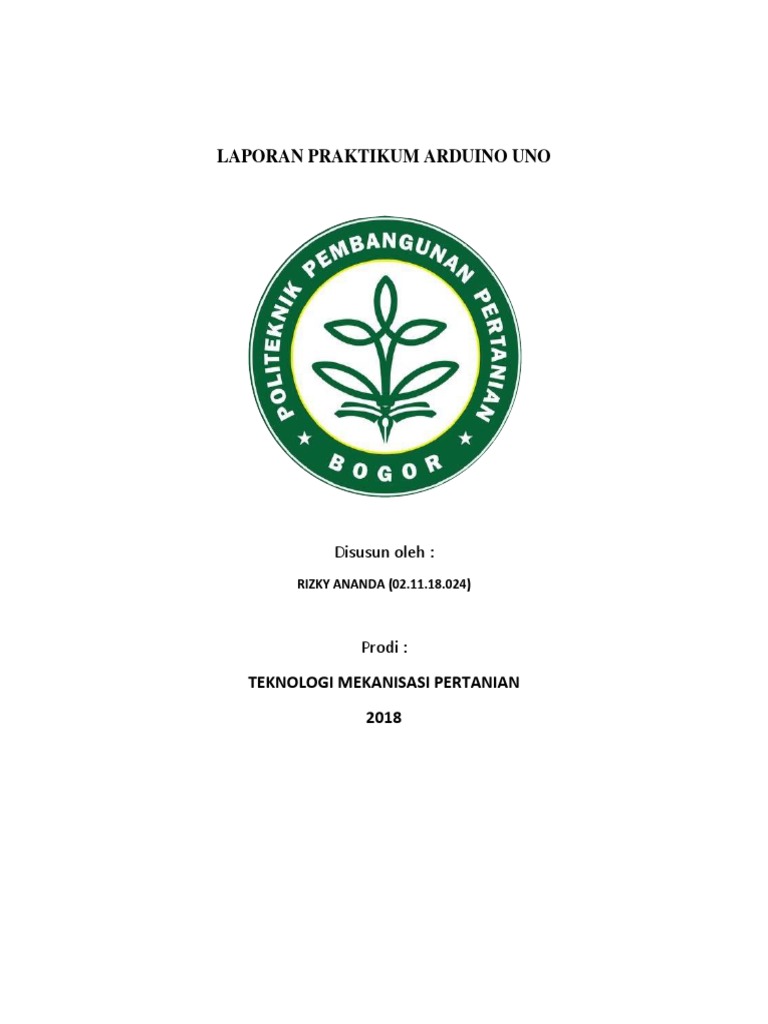 Laporan Praktikum Arduino Uno Rizky Ananda | PDF Laporan Praktikum Arduino Uno Rizky Ananda | PDF