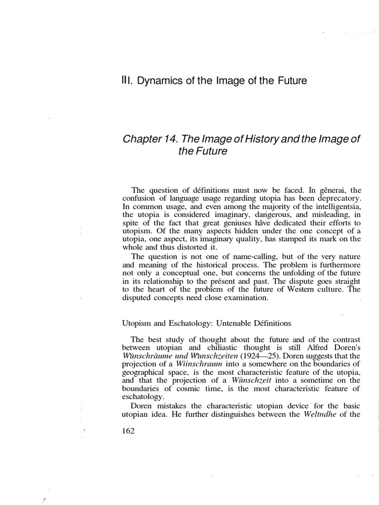 Fred Polak - La Imagen Del Futuro | PDF | Utopia | Karl Popper