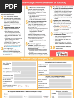 Power Outage Inquiry Response Letter | PDF