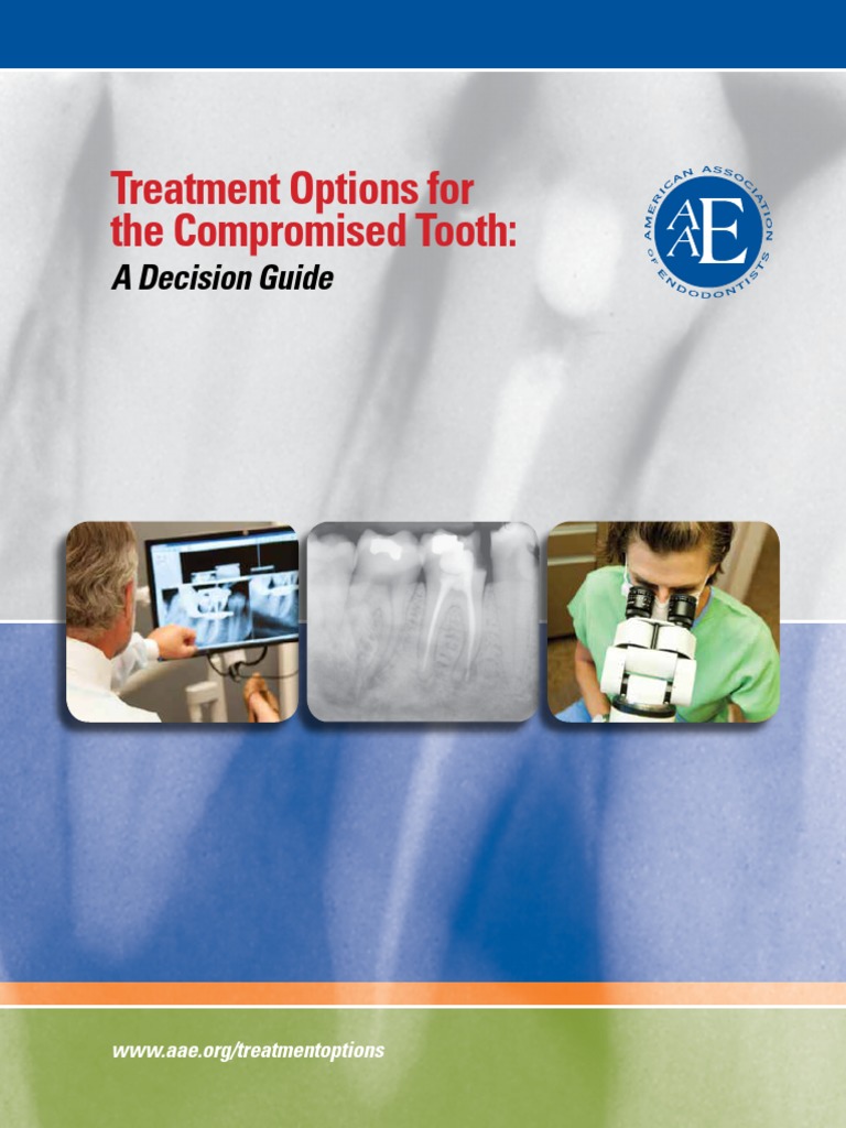 AAE 2014 Treatment Options Guide | PDF | Periodontology | Medicine