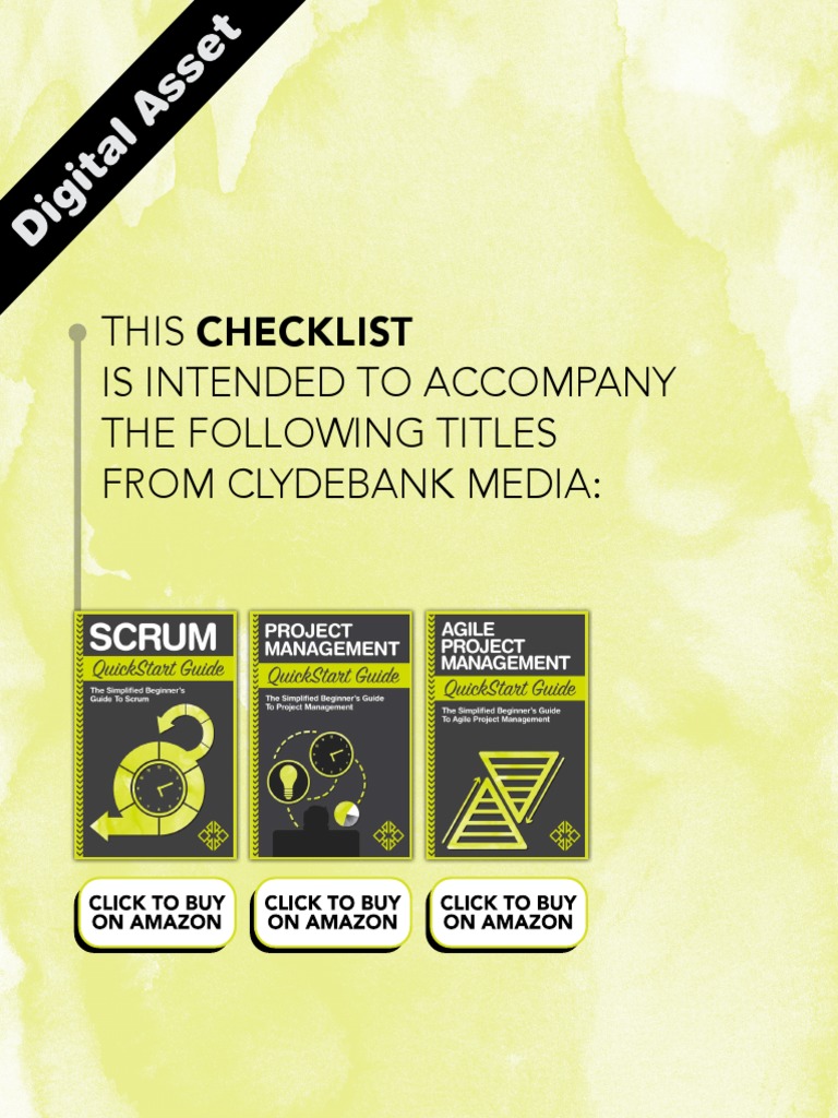 ScrumMaster Checklist | PDF | Scrum (Software Development) | Business