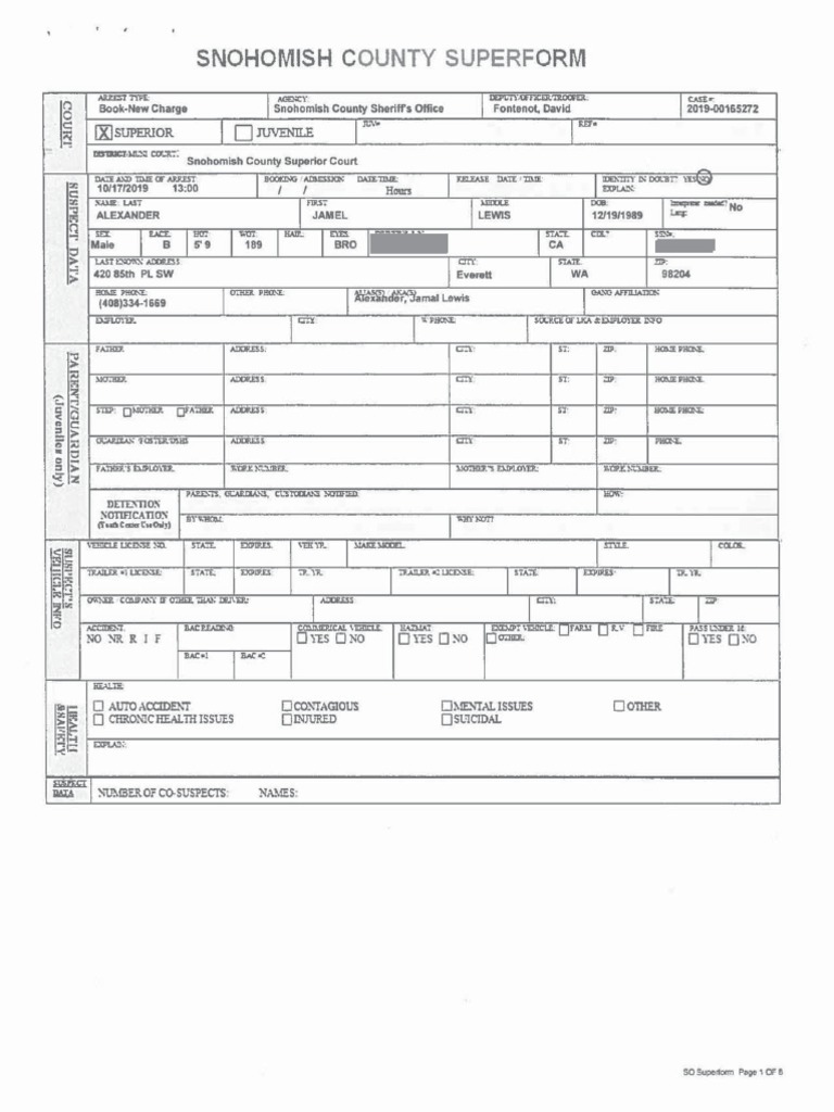 Jamel Alexander PC | PDF