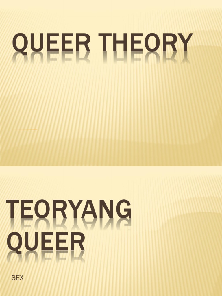 Queer Theory | PDF
