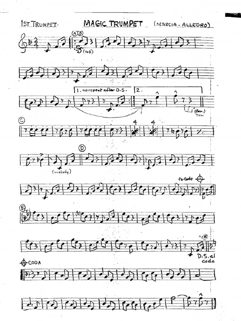 Magic Trumpet PDF | PDF