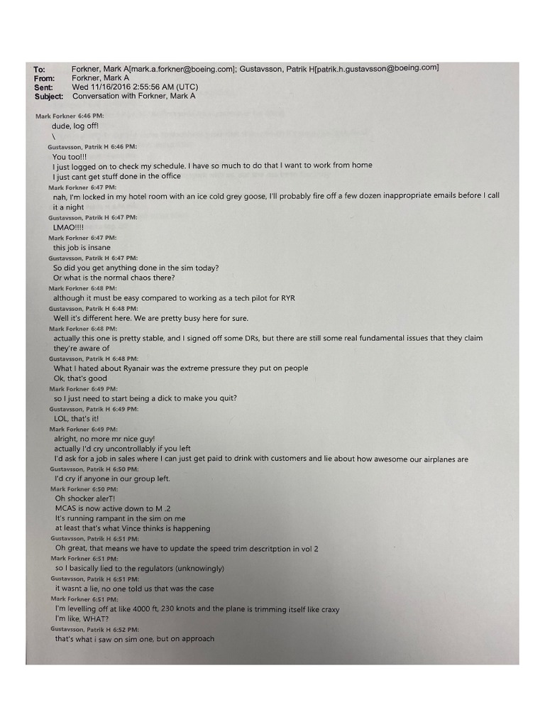 Boeing Messages | PDF