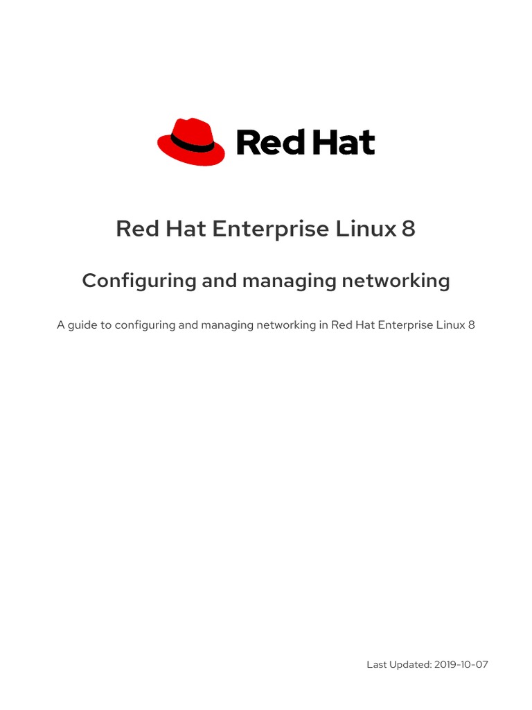 Red Hat Enterprice Linux 8 | PDF | Linux | Creative Commons License
