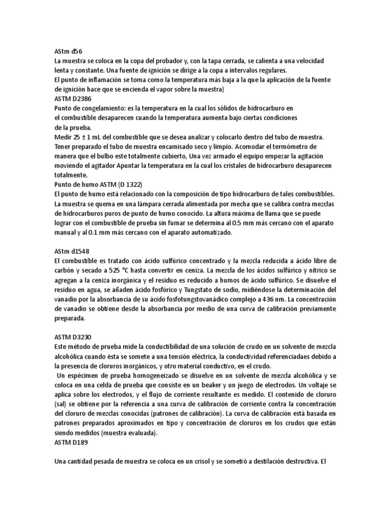 AStm d56 | PDF | Destilación | Concentración