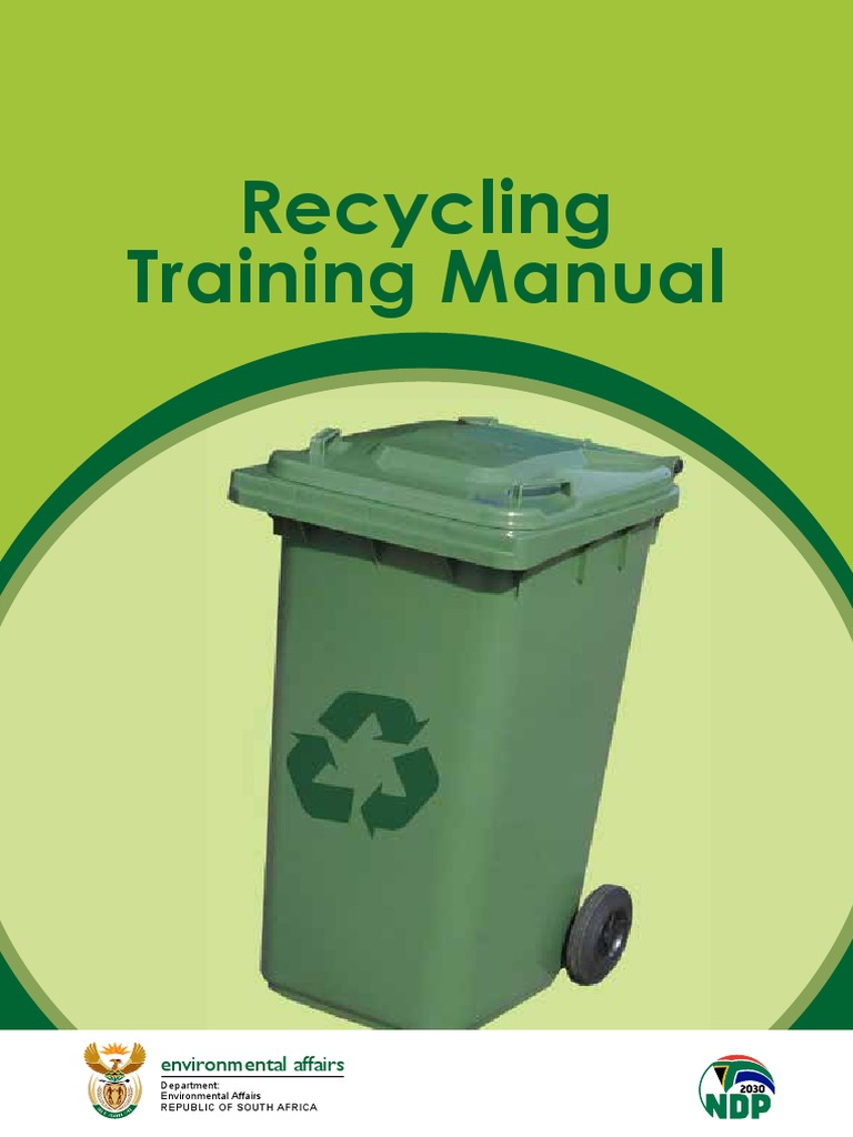 Recycling Training Manual: Environmental Affairs | PDF | Waste ...