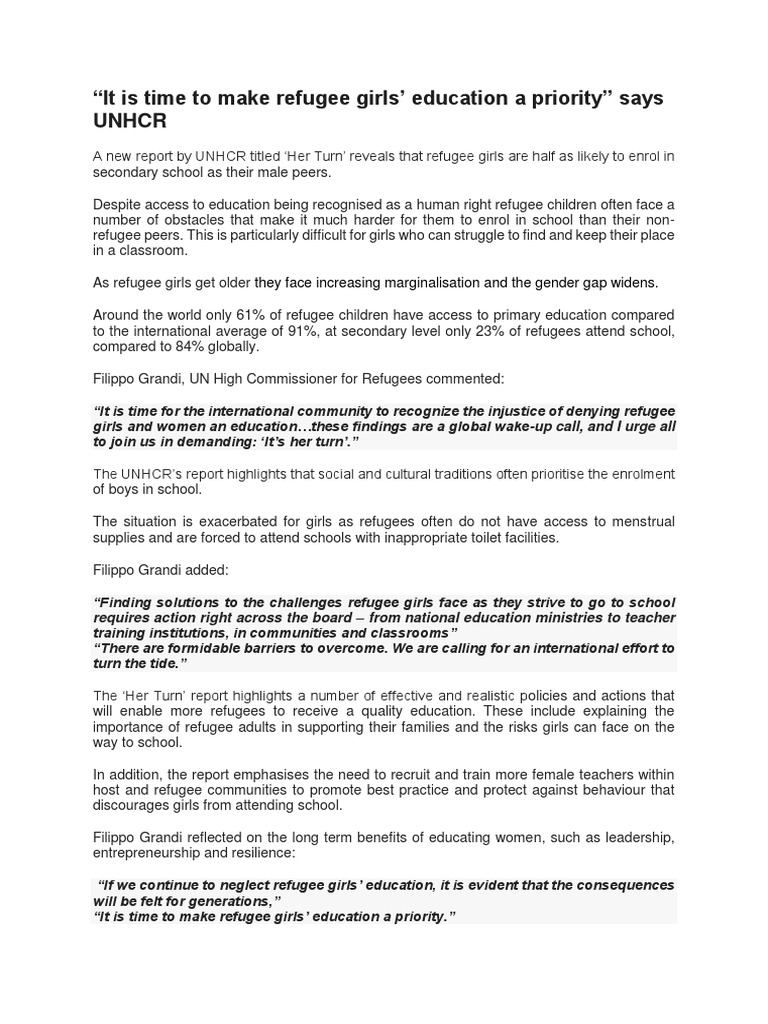 Article Refugee References | PDF | Refugee | United Nations High ...