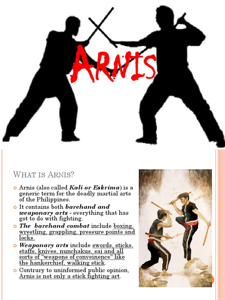 Arnis Final | PDF | Combat Sports | Combat