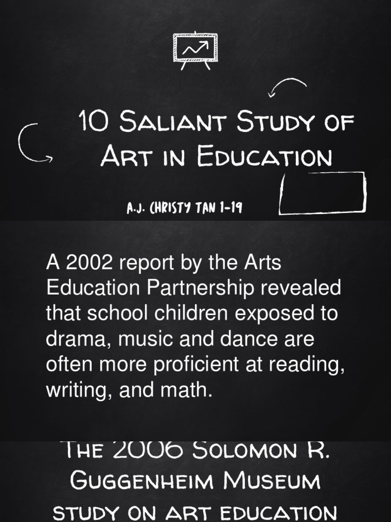 10 Saliant Study of Art in Education: A.J. Christy Tan 1-19 | PDF