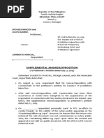 Court Manifestation for Joint Affidavit | PDF | Legal Procedure | Civil ...