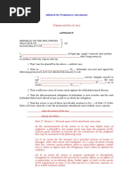Sample Formal Charge | PDF | Complaint | Legal Procedure
