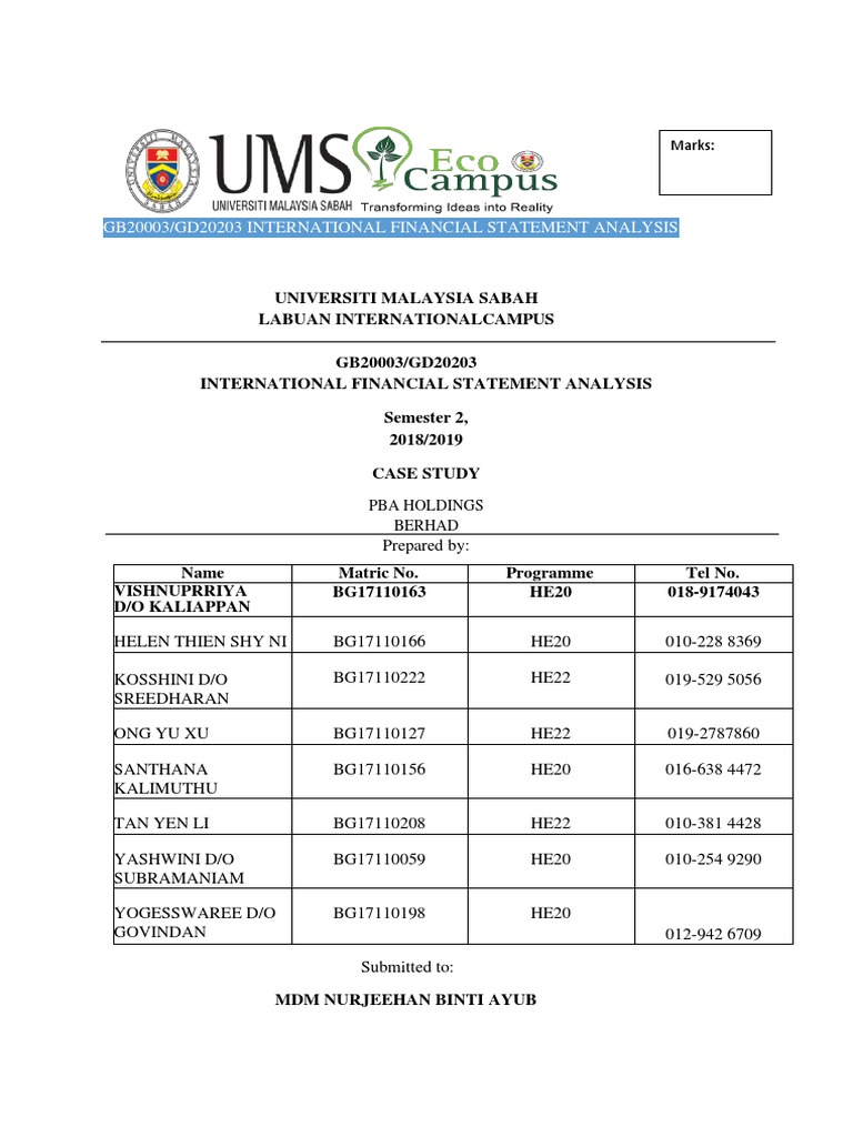 Ifsa Full Latest | PDF | Revenue | Dividend
