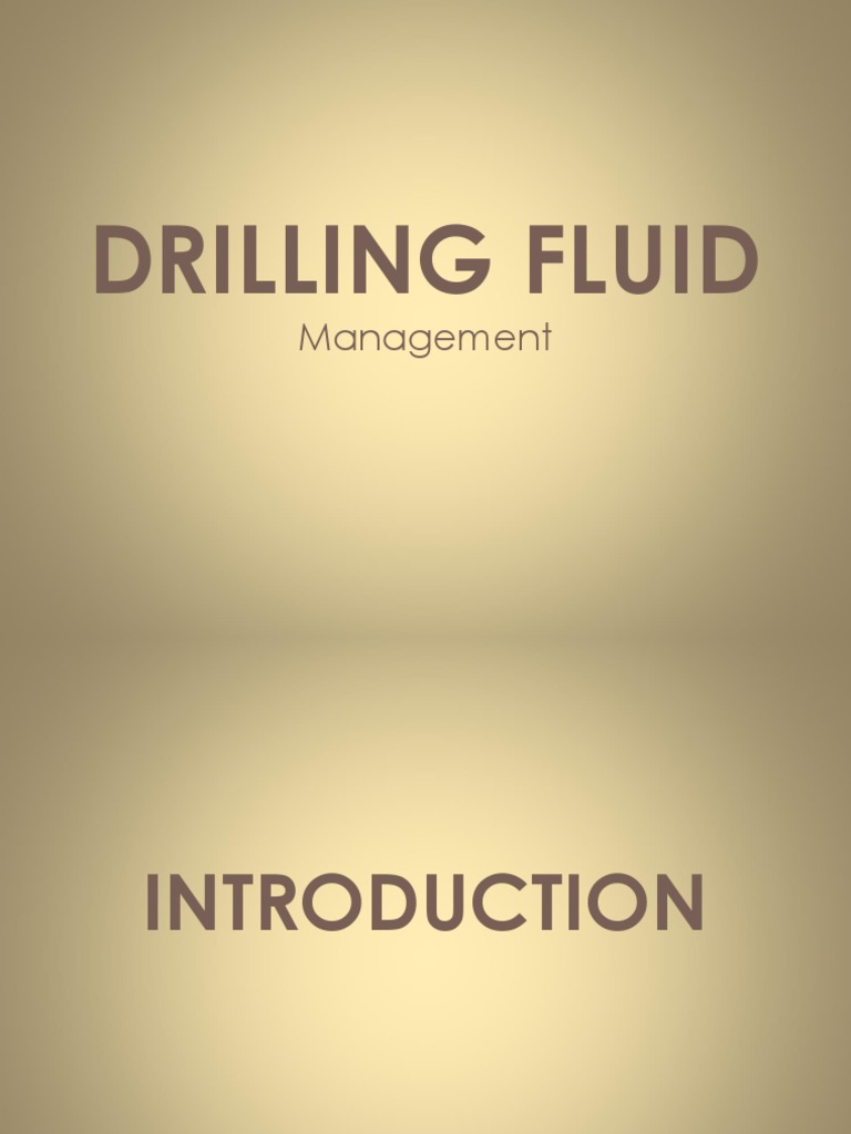 Drilling Fluid Management | PDF | Oil Well | Rock (Geology)