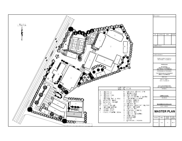 Master Plan SMK Negeri 2 Palembang | PDF