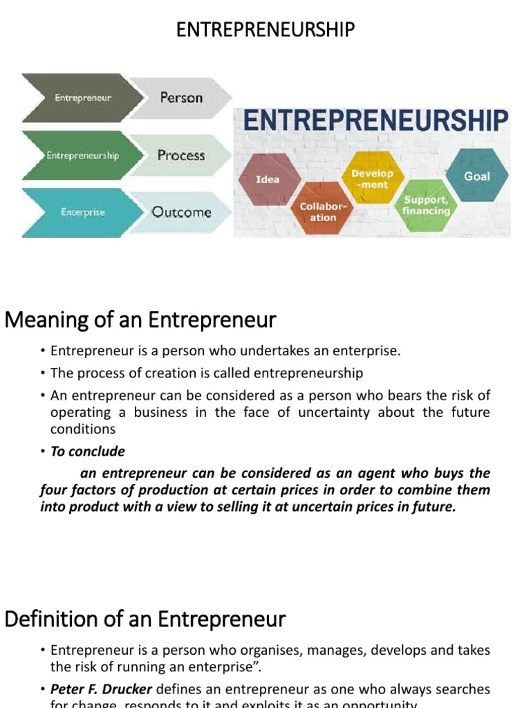 ENTREPRENEURSHIP: THE KEY CONCEPTS | PDF | Entrepreneurship | Retail