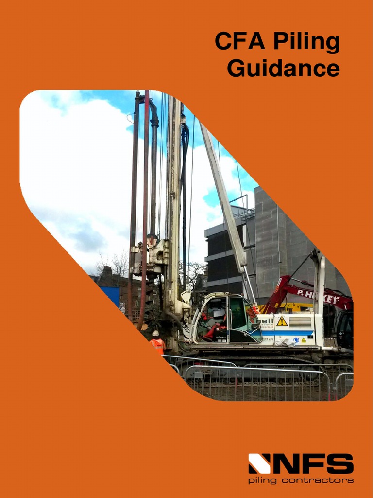 CFA Piling Guidance v3 | PDF | Deep Foundation | Building Engineering