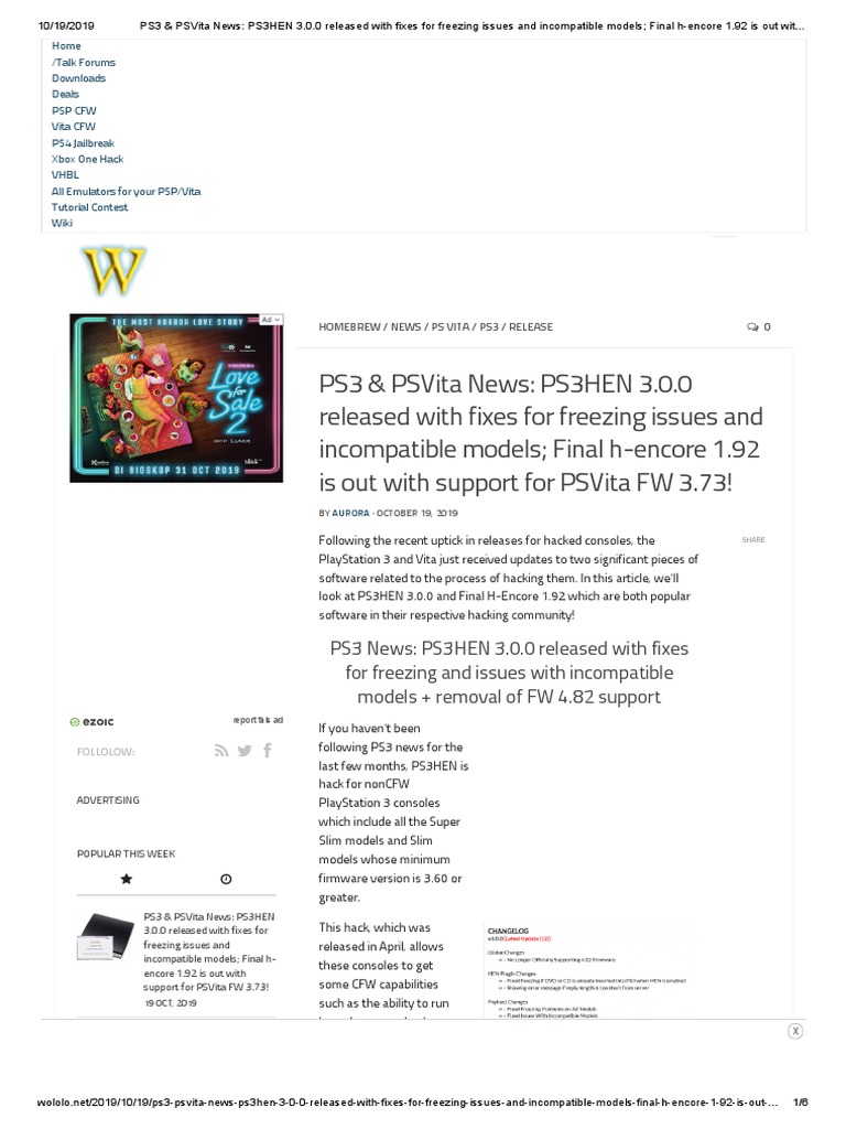 ps3 Hen | PDF | Play Station 3 | Play Station