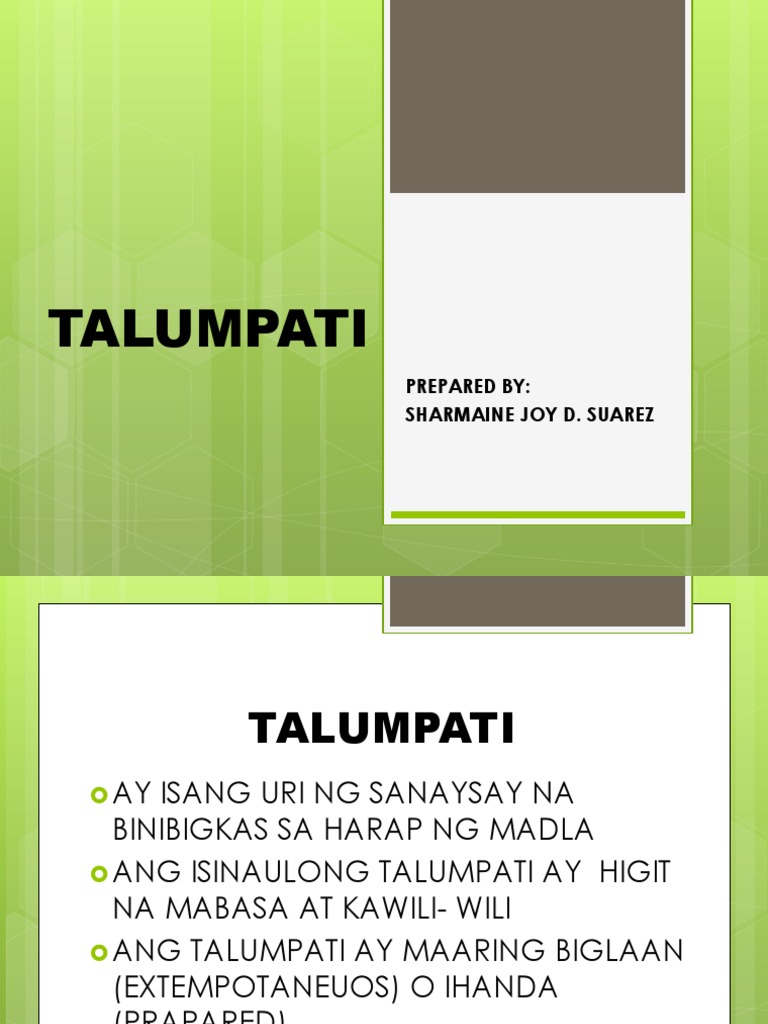 TALUMPATI | PDF