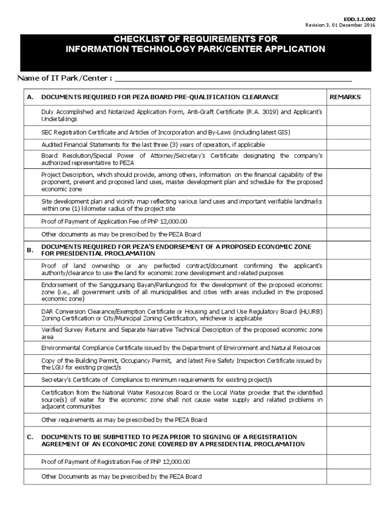 EDD.1.I.002 - IT Park and Center | PDF | Zoning | Government Information