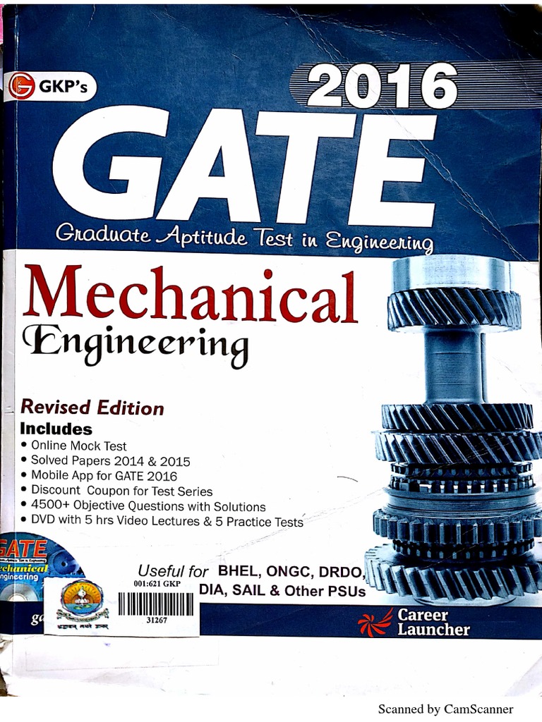 GATE Guide Mechanical Engineering 2016 | PDF | Nature