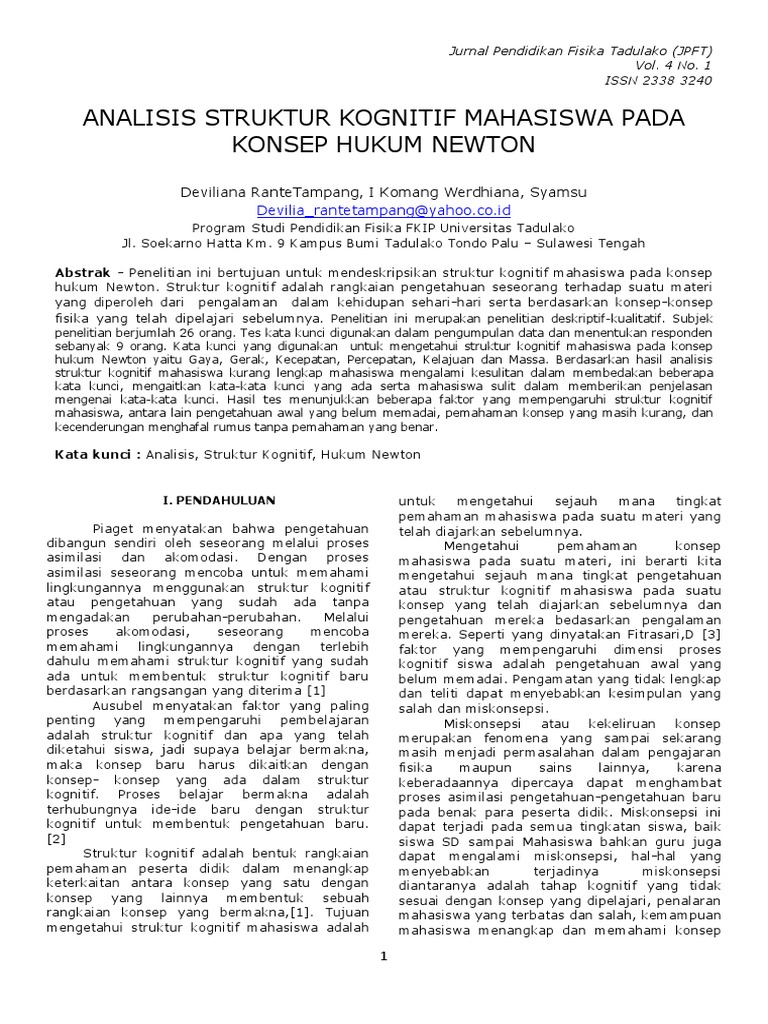 Jurnal Hukum Newton | PDF