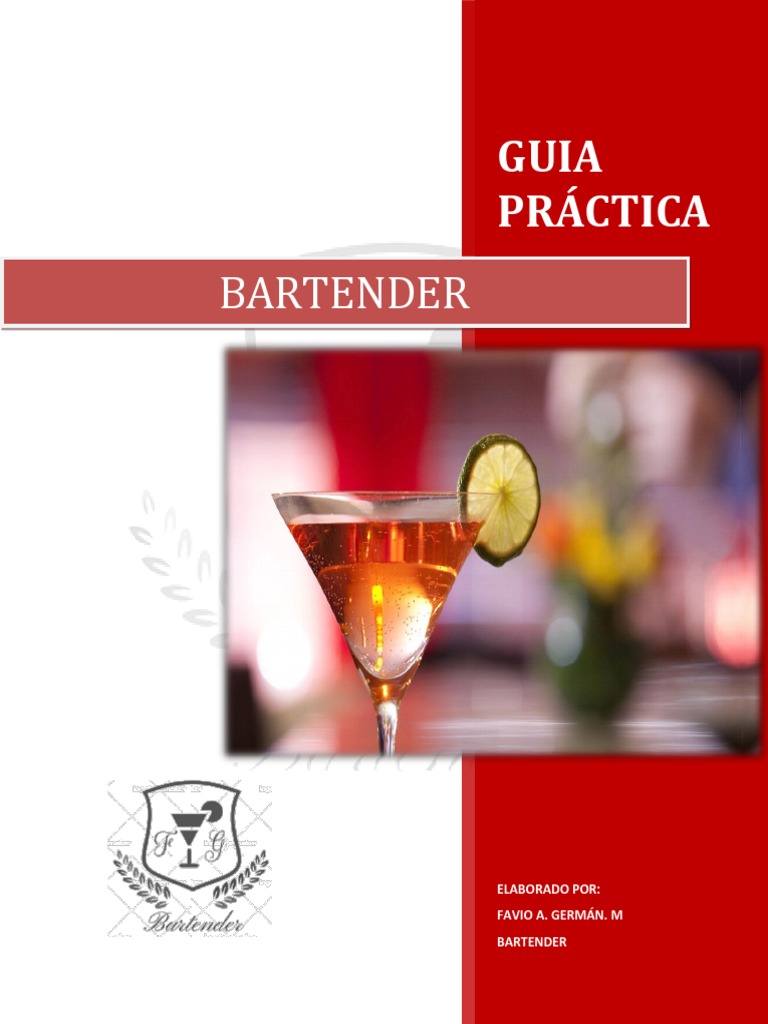 Guia de Bartender - Definitiva | PDF | Destilación | Etanol