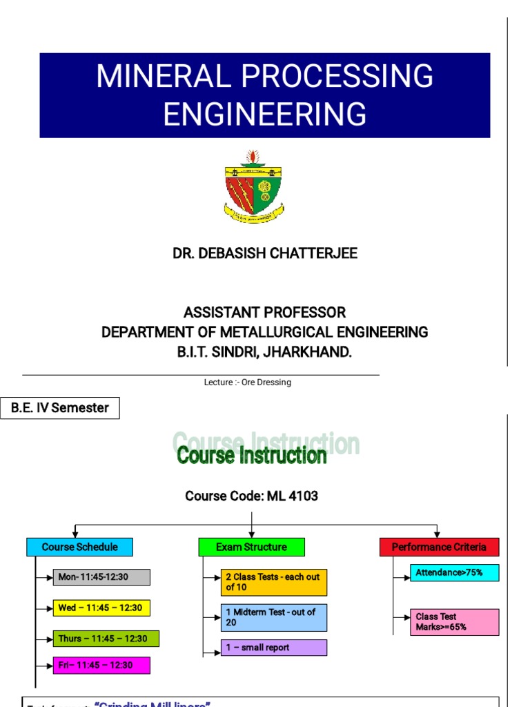 Mineral Processing Technology-1 | PDF | Mill (Grinding) | Materials