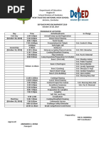 GSP Matrix | PDF | Girl Guiding And Girl Scouting | Scouting And Guiding