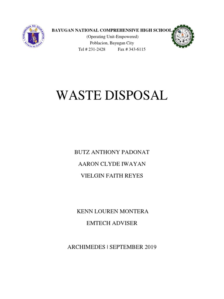 Proper Waste Disposal: A Guide to Minimizing Waste Production ...
