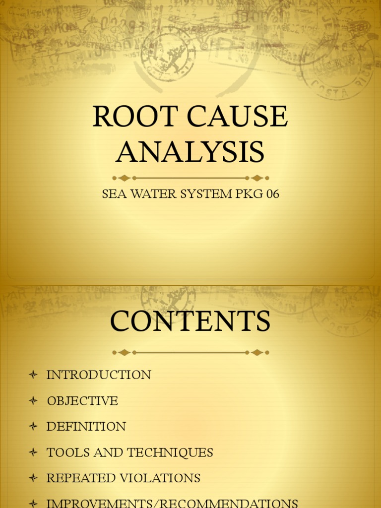 Root Cause Analysis Download Free Pdf Causality Cognition 8839
