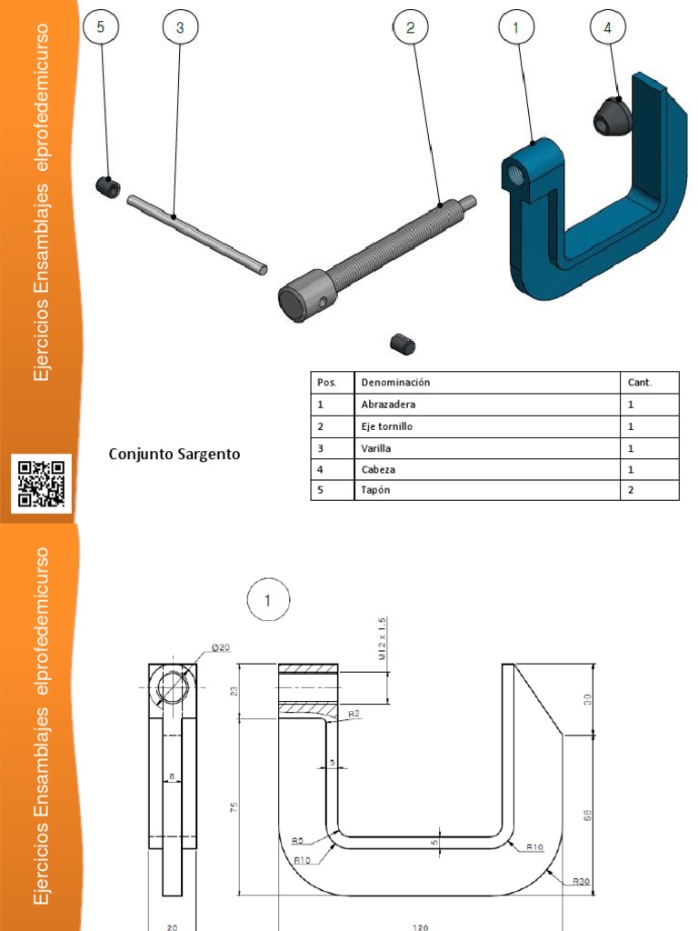 Conjunto de Sargento para Dibujo Técnico | PDF