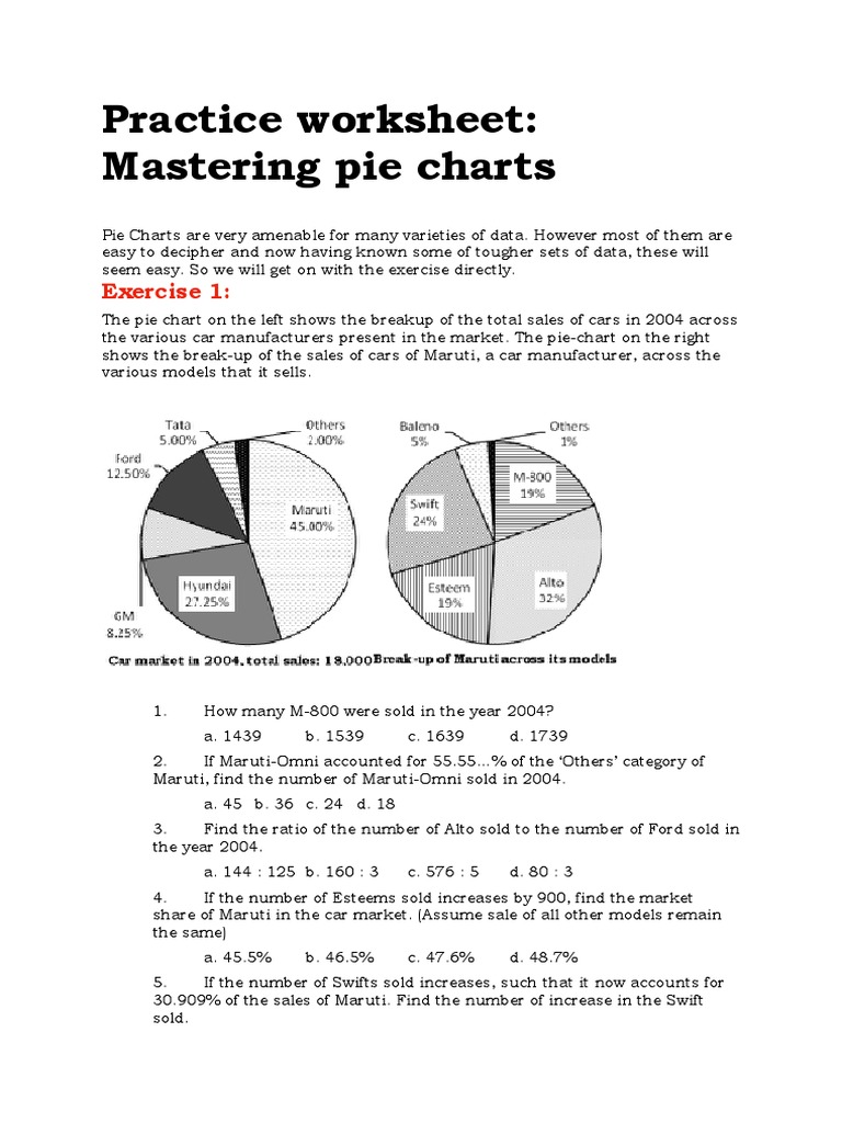 Pie Charts | PDF | Annual Percentage Rate | Expense