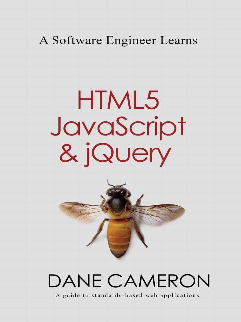 A Software Engineer Learns Html5 Javascript And Jquery Pdf Java Script J Query 6298