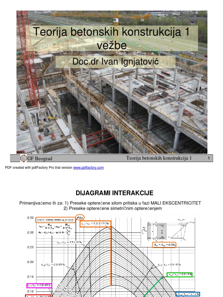 Betonske Konstrukcije | PDF