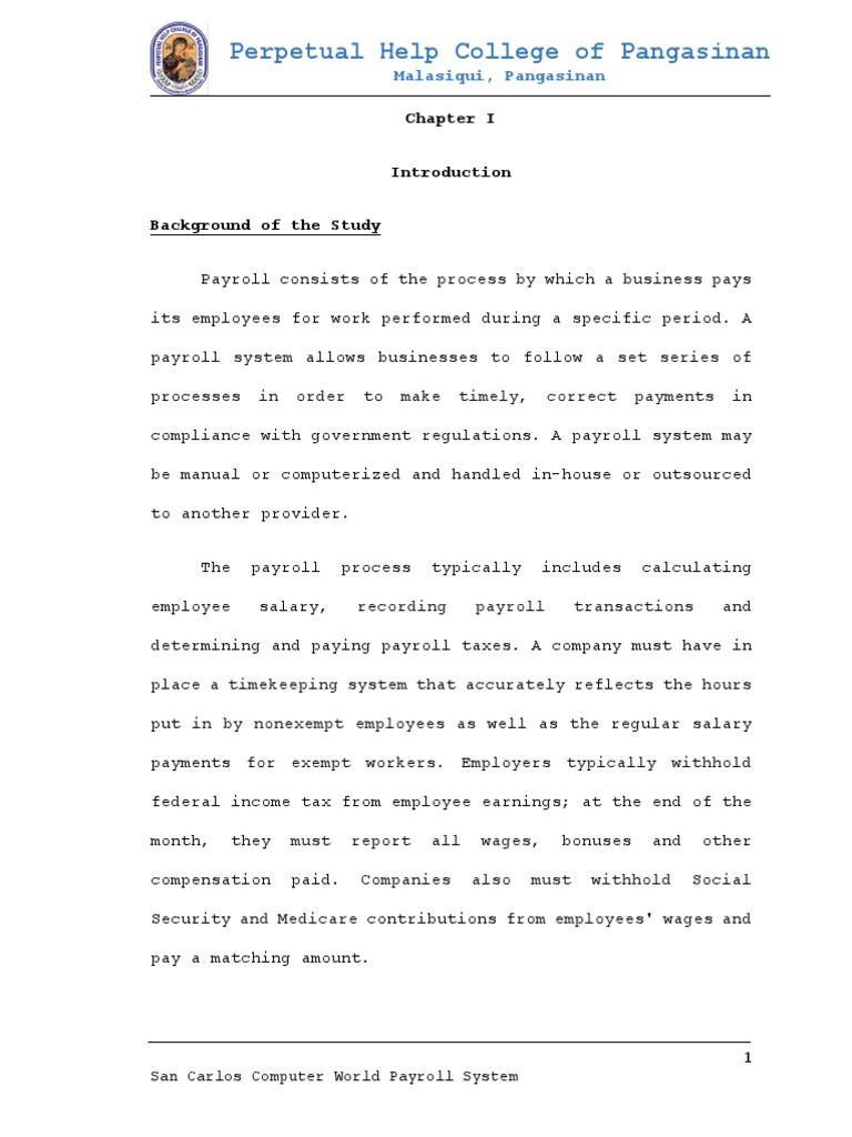 Payroll Documentation | PDF | Payroll Tax | Payroll