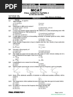 Nust Entrance Test | PDF | Electron | Alcohol