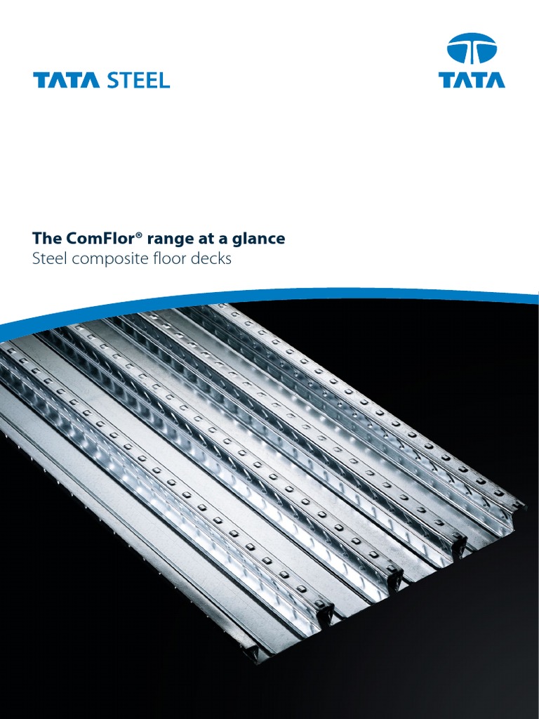 The ComFlor Range at A Glance PDF | PDF | Concrete | Beam (Structure)