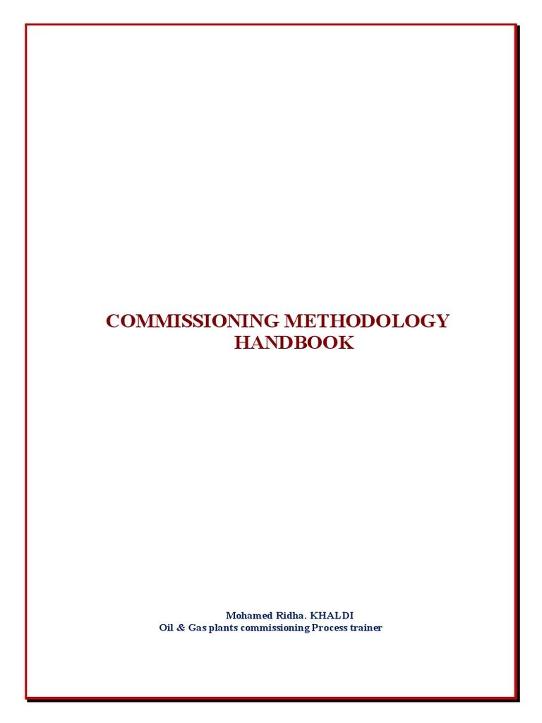 Commissioning Handbook | PDF