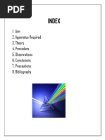 Hollow Prism Class 12 Physics Investigatory Project | PDF | Prism ...