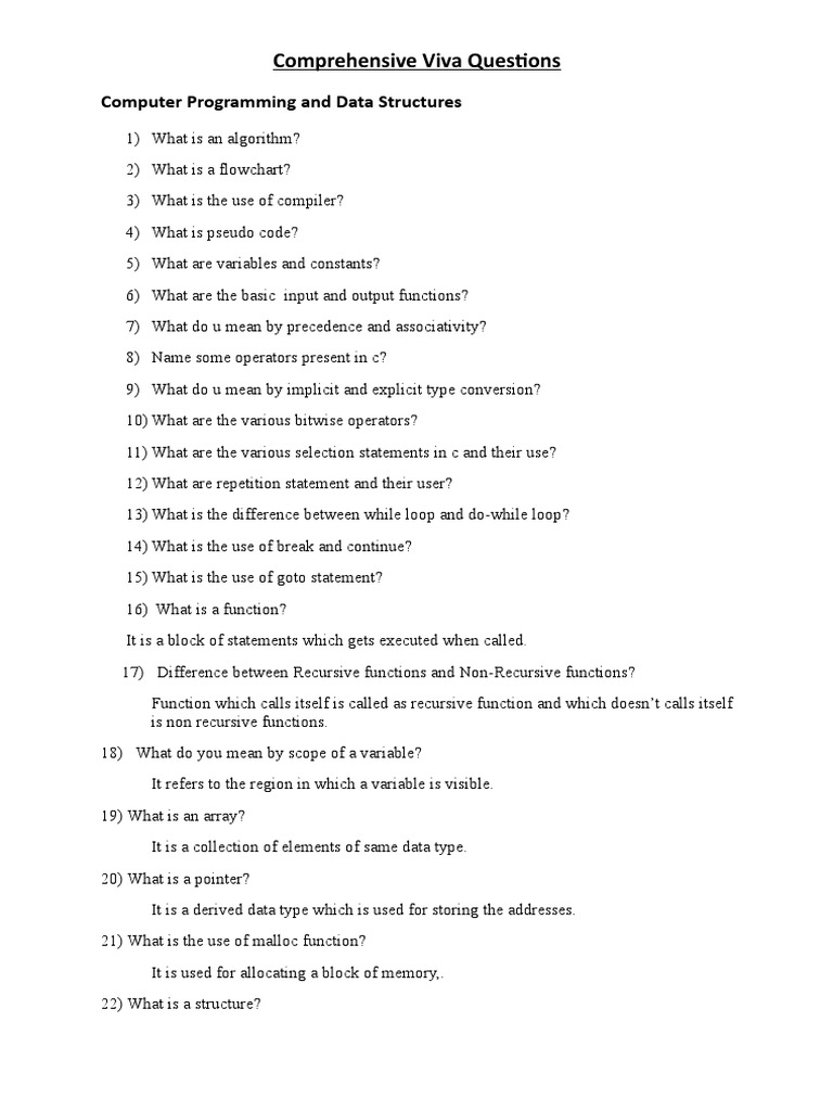 B.tech Comprehensive Viva Questions | PDF | Data Warehouse | Internet ...