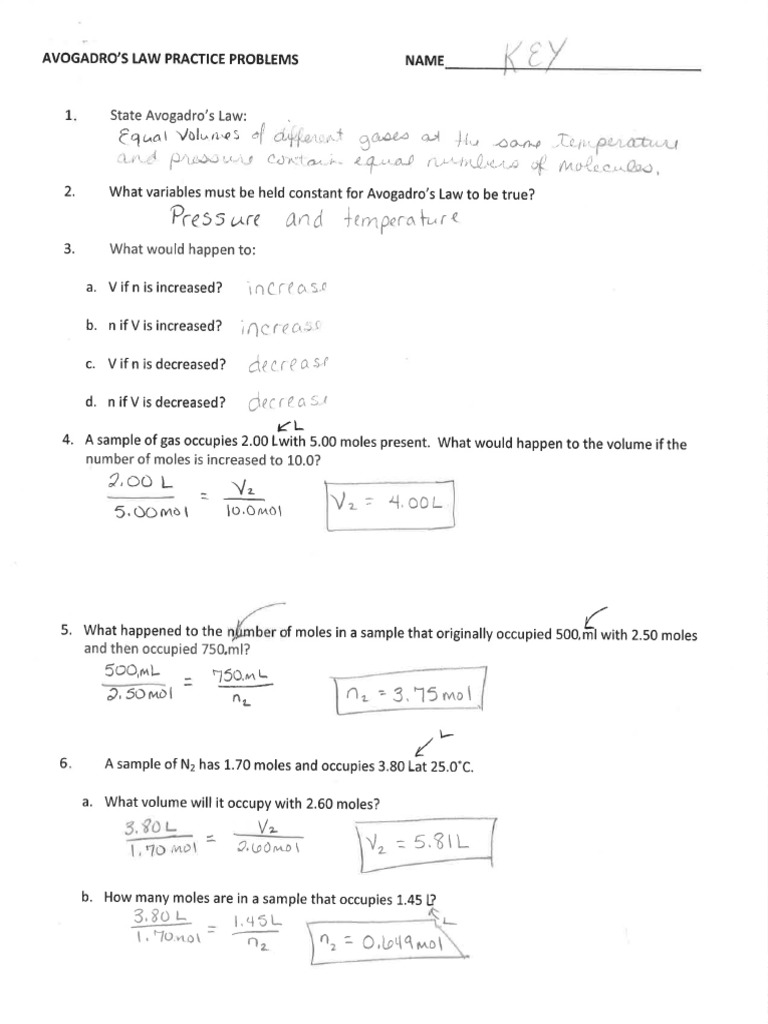 Mole Concept: Avogadro's Number | PDF