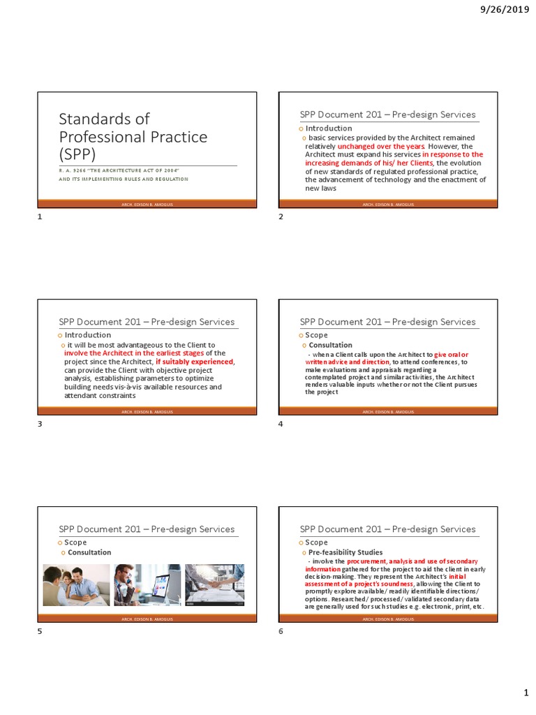 2 SPP Document 201 | PDF | Architect | Feasibility Study