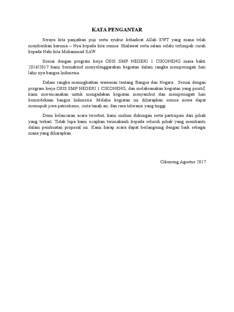 Contoh Proposal | PDF