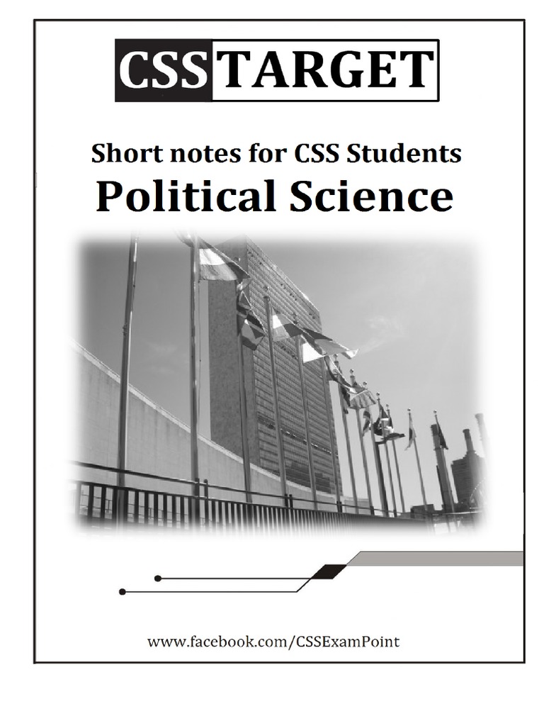 Political Science Short Notes | PDF
