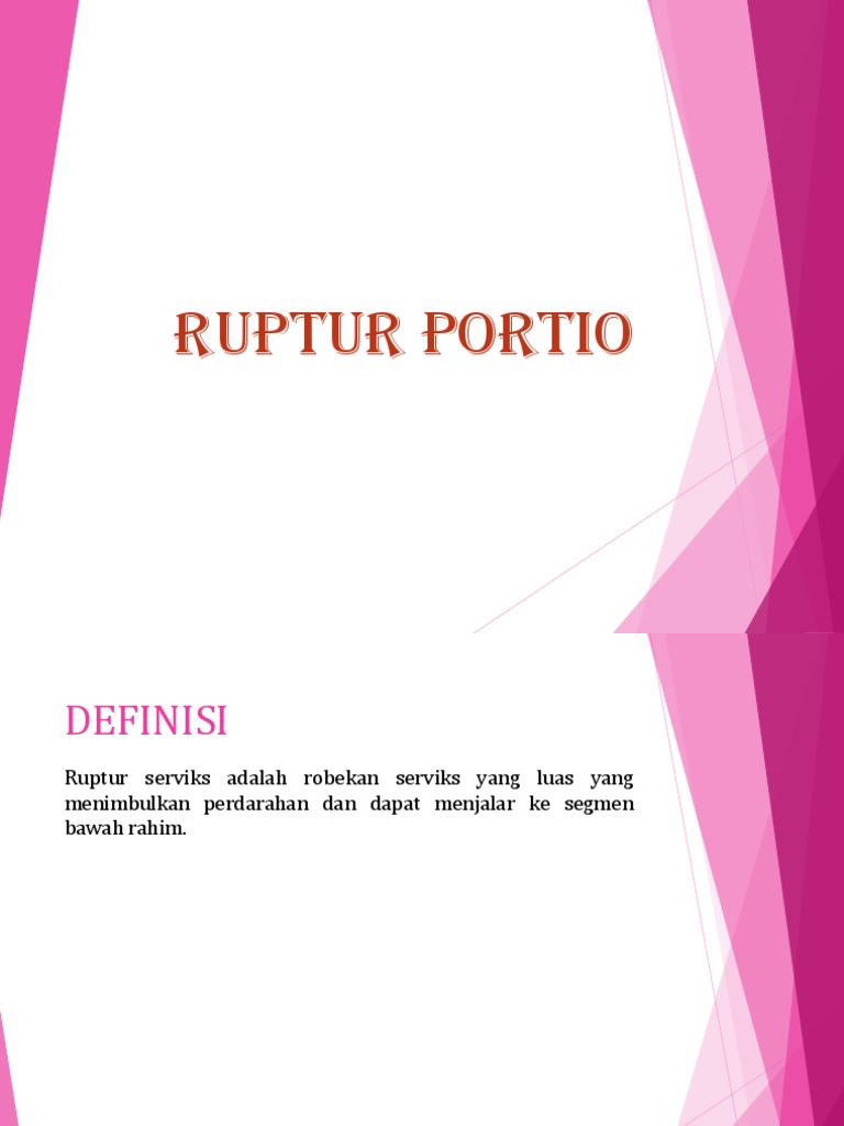PP Rupture Porsio | PDF