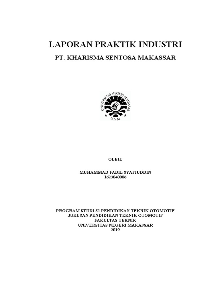 Contoh Laporan PI | PDF