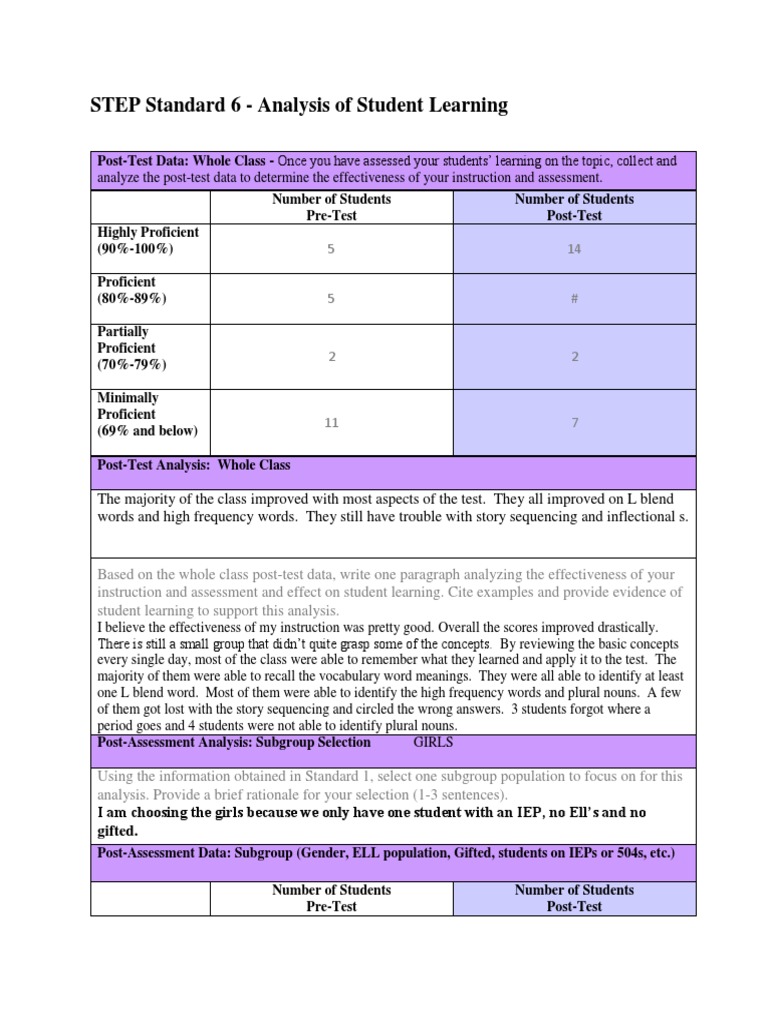 Elm - 490 Step Standard 6 | PDF | Data | Learning Disability