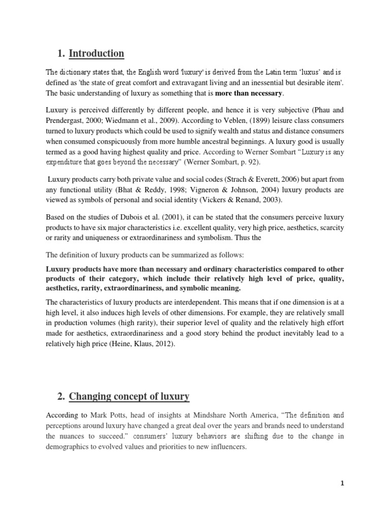 Understanding Luxury Consumer Profiles | PDF | Luxury Goods | Brand